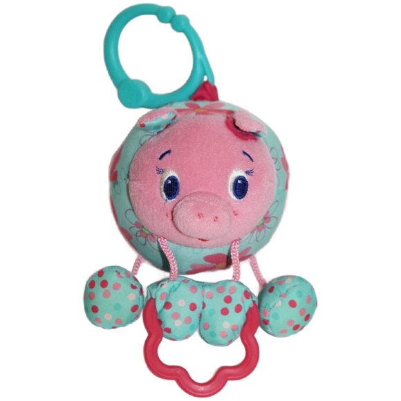 Bright Starts | Toys | Bright Starts Piglet Plush Baby Toy Teething ...